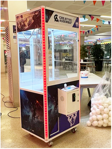 Bespoke Prize Grabber Crane Hire | Our Work | Amusements.co.uk